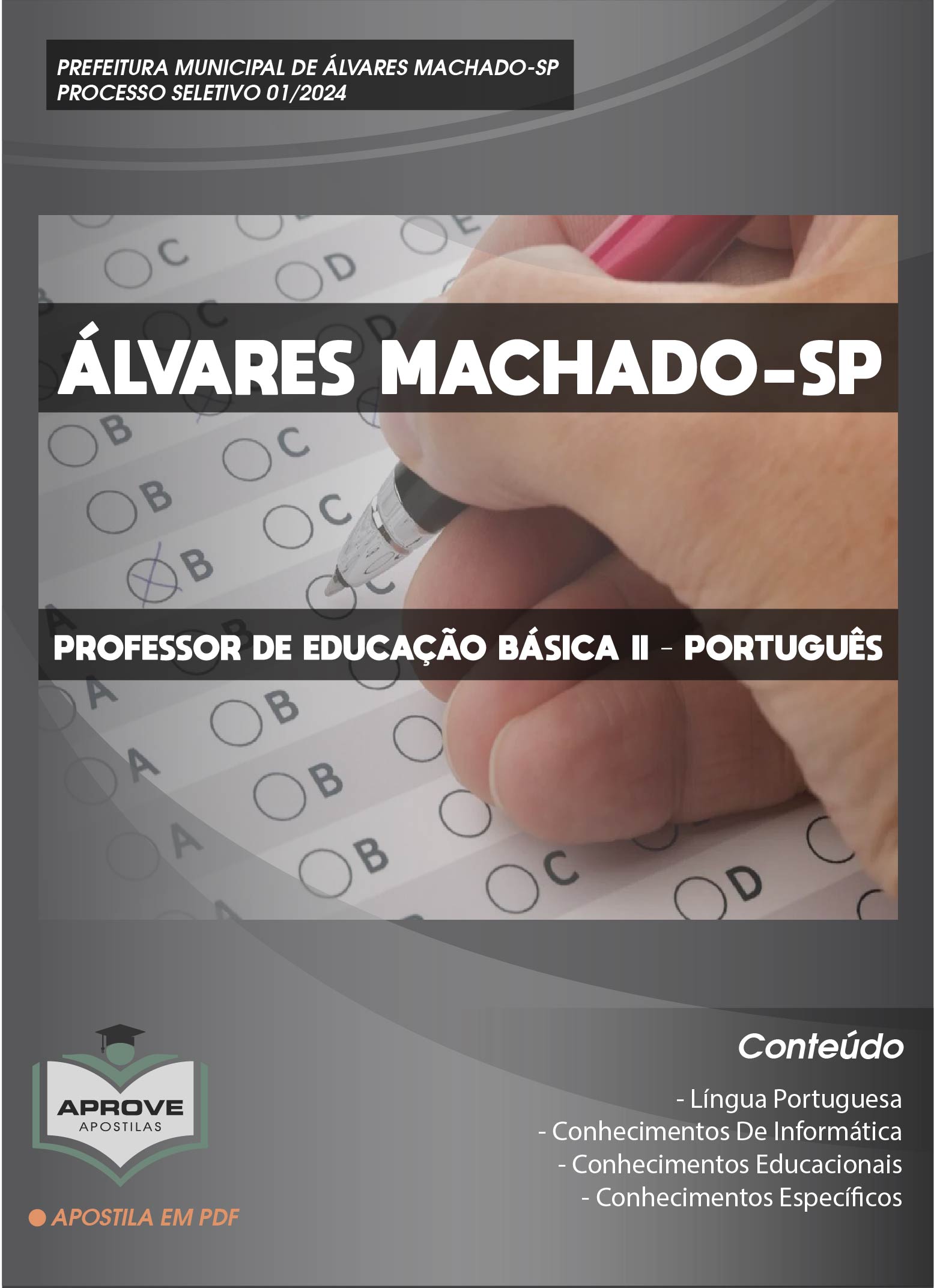 APOSTILA ÁLVARES MACHADO - PROFESSOR DE EDUCAÇÃO BÁSICA II – PORTUGUÊS ...