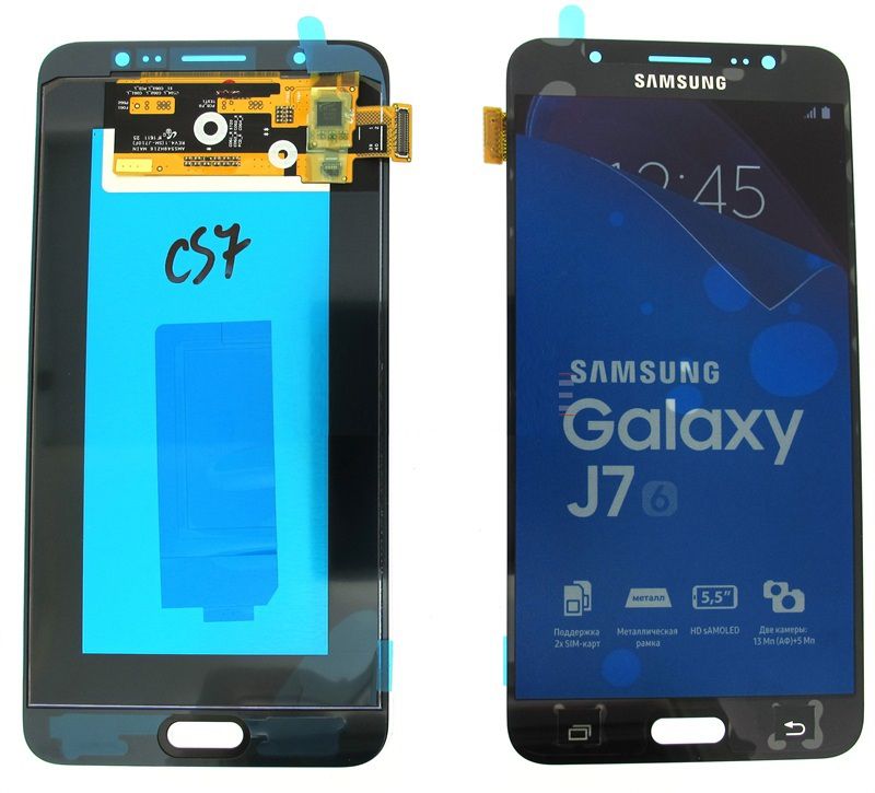 Frontal Completa Tela Touch Display Lcd Samsung J7 Metal J710 - Smarts ...