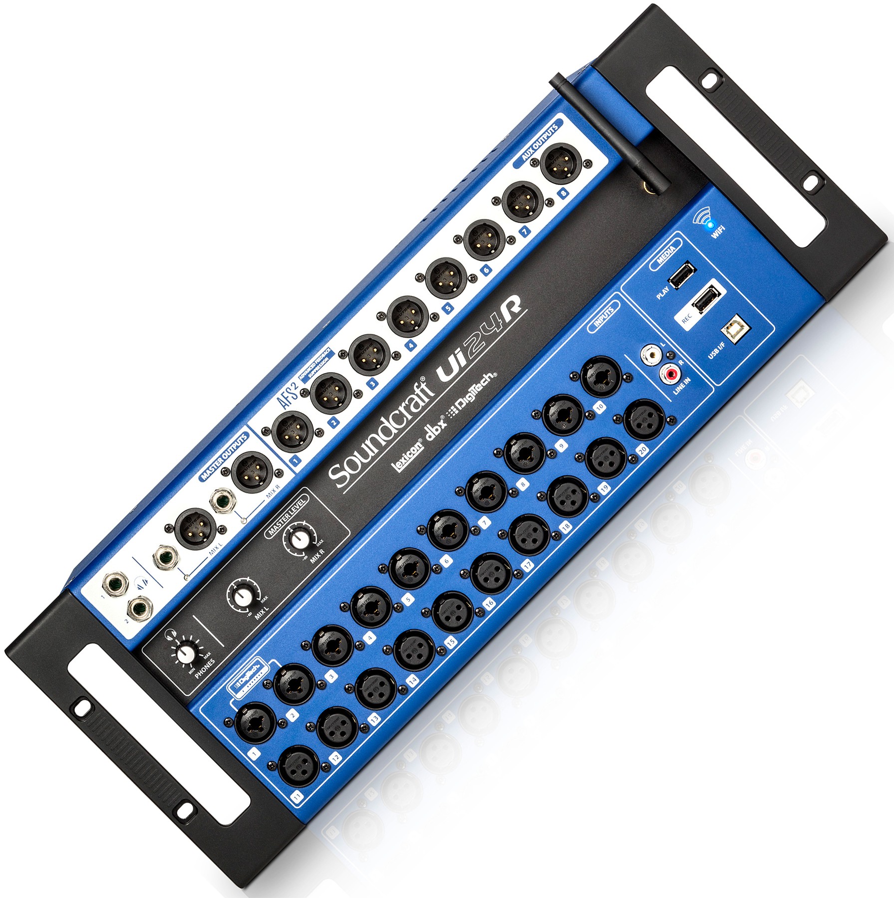 Mesa de Som Digital Soundcraft Ui24r Multipista Ui24 - MusiKong ...