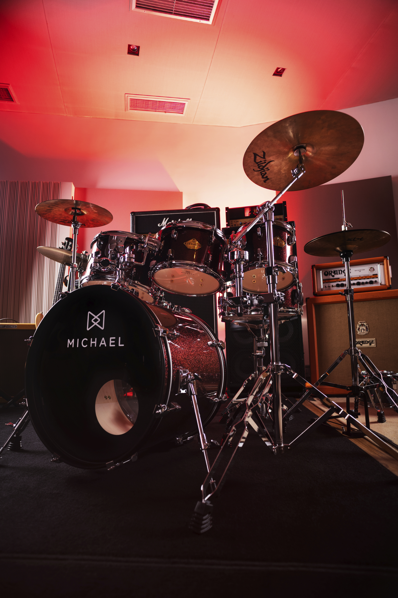 Bateria Acústica Michael Legacy (Bumbos 22 ou 20 ou 18) - MusiKong ...