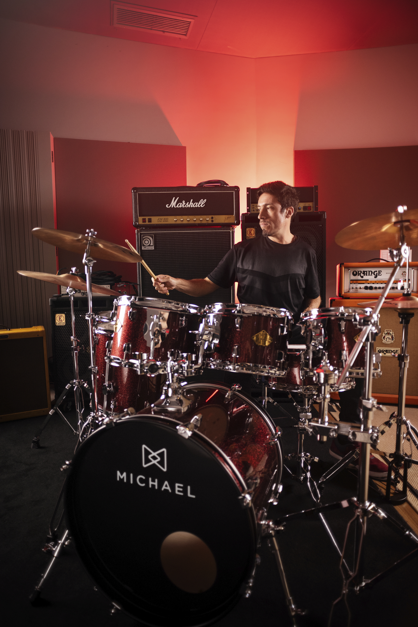 Bateria Acústica Michael Legacy (Bumbos 22 ou 20 ou 18) - MusiKong ...