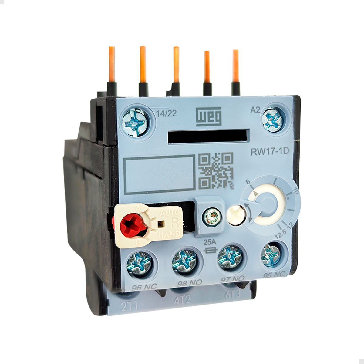 Rele Térmico Tripolar Weg Rw17 1d3 8-12,5a - Unitek Comércio ...