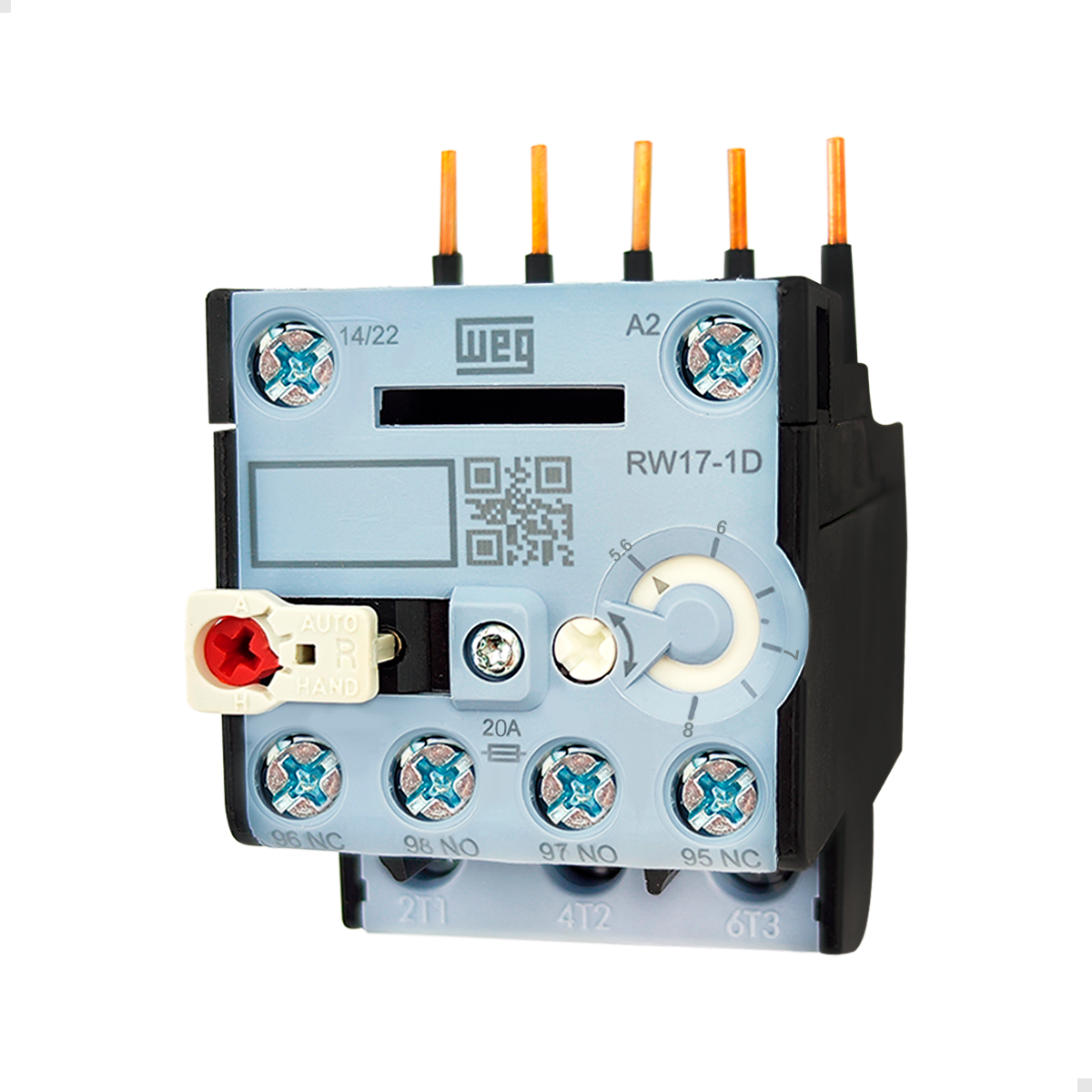 Rele Térmico Tripolar Weg Rw17 1d3 5,6-8a - Unitek Comércio ...