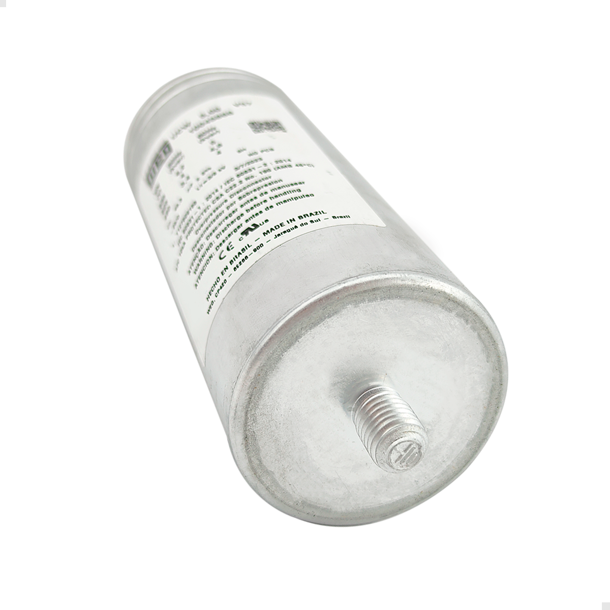 Capacitor Correção Fator Potência Mono 535v 5kvar Weg - Unitek Comércio ...