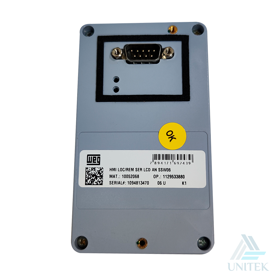 Modulo Interface Ihm Para Soft Starter Weg Hmi-ssw06 - Unitek Comércio ...