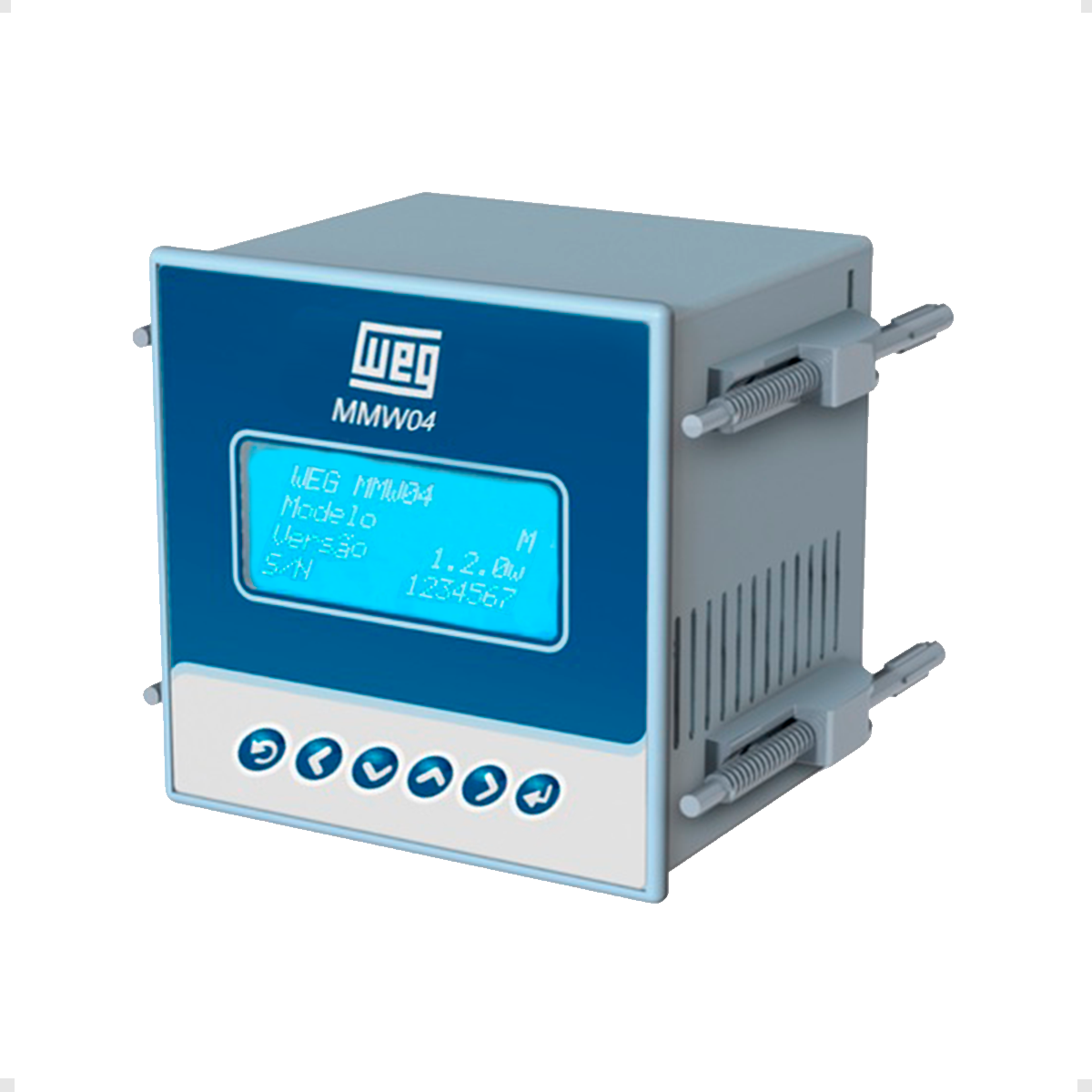 Multimedidor De Grandezas Eletricas Weg Mmw04-M11eh - Unitek Comércio ...