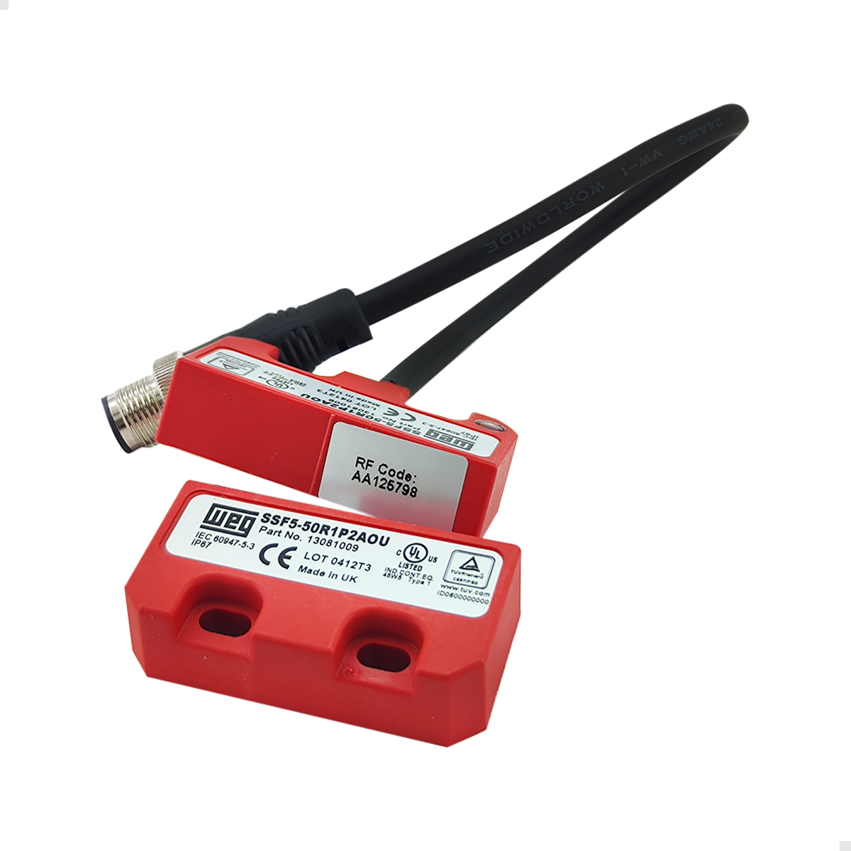 Sensor Magnético Weg SSF5 Função Segurança NR12 Codificado - Unitek ...