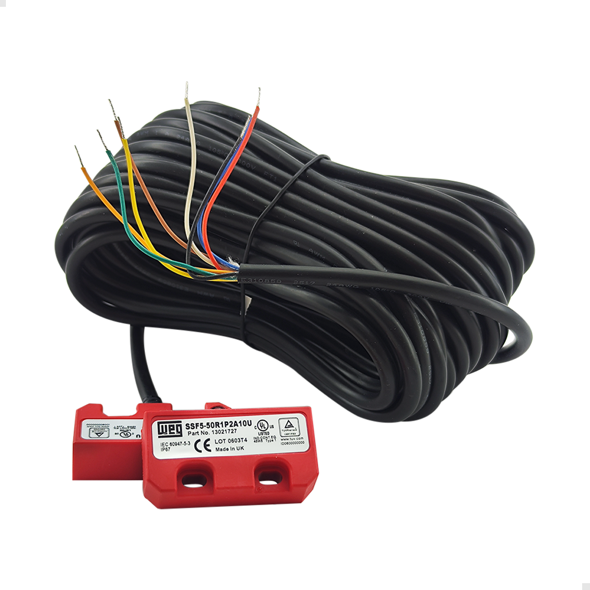 Sensor Magnético Weg SSF5 Função Segurança NR12 Codificado - Unitek ...