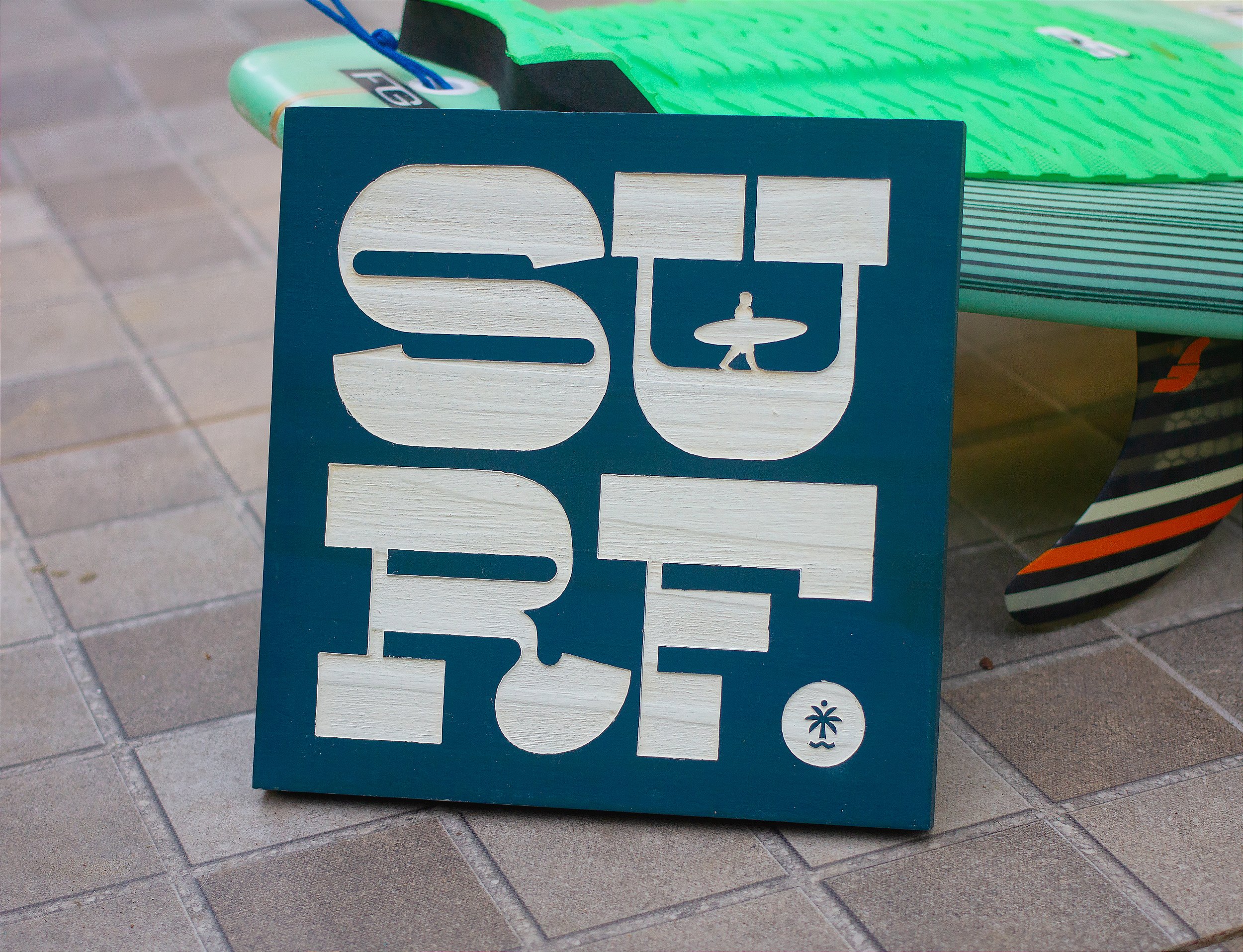 Placa Surf - Loja Opuola