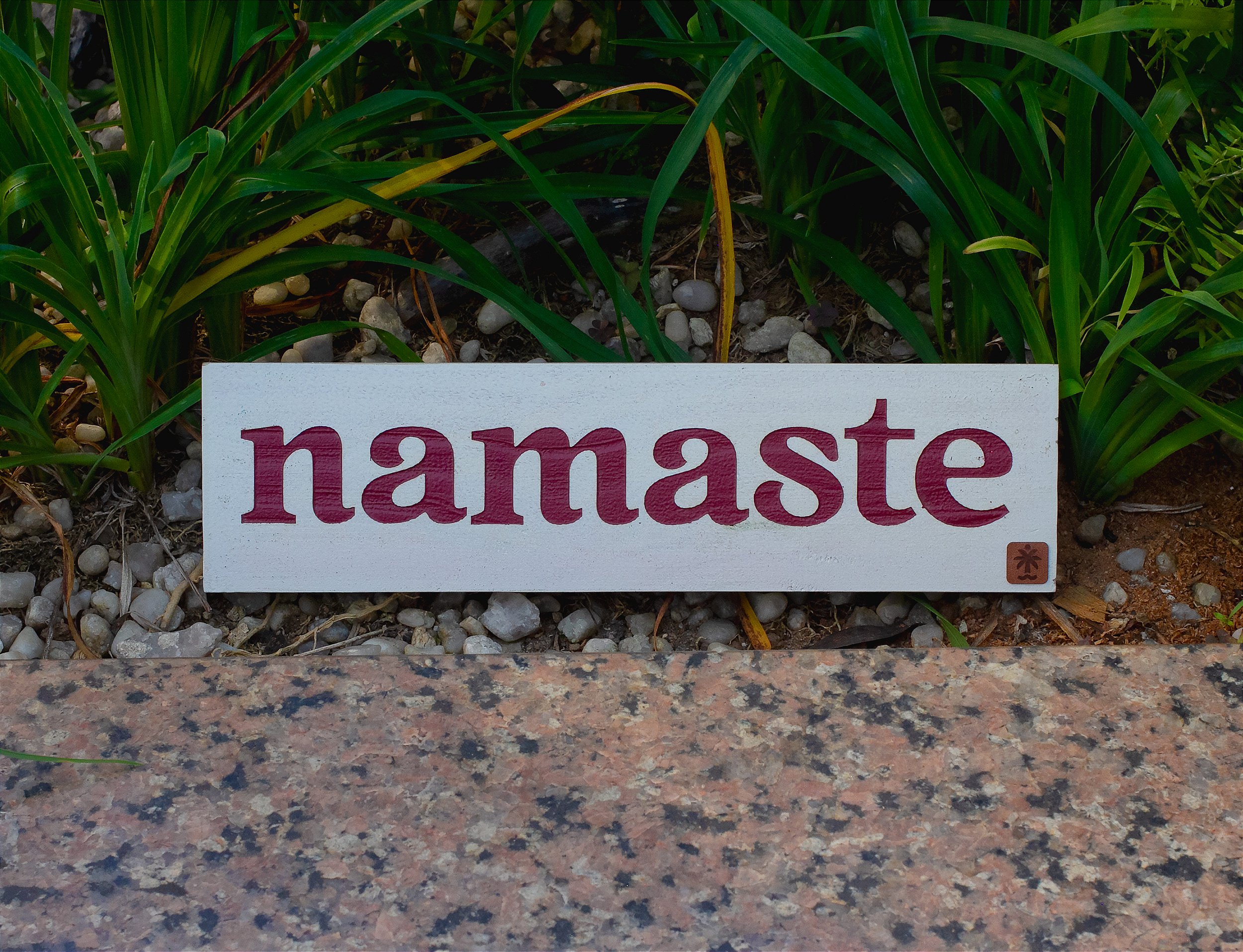 Placa Namaste - Loja Opuola