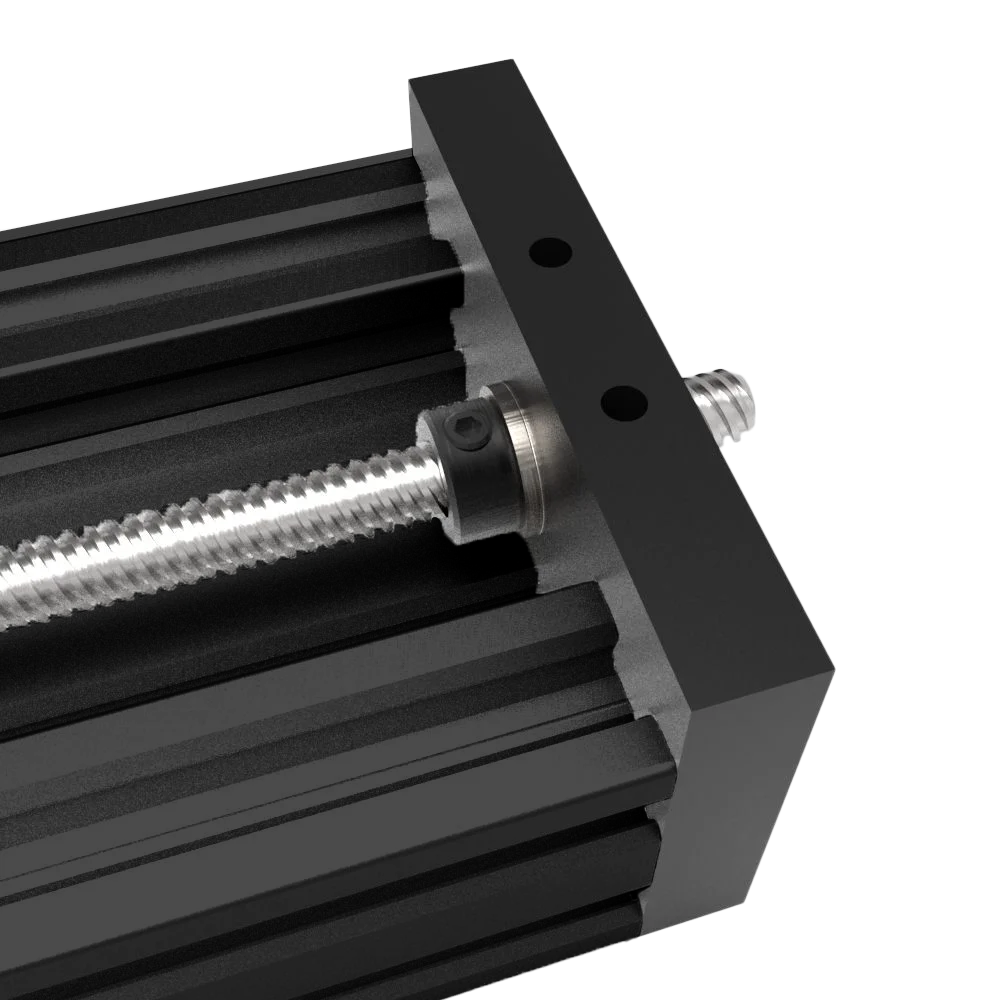 Atuador Linear de Fuso | Perfil 40x80 C-Beam Preto | Forseti - Forseti ...