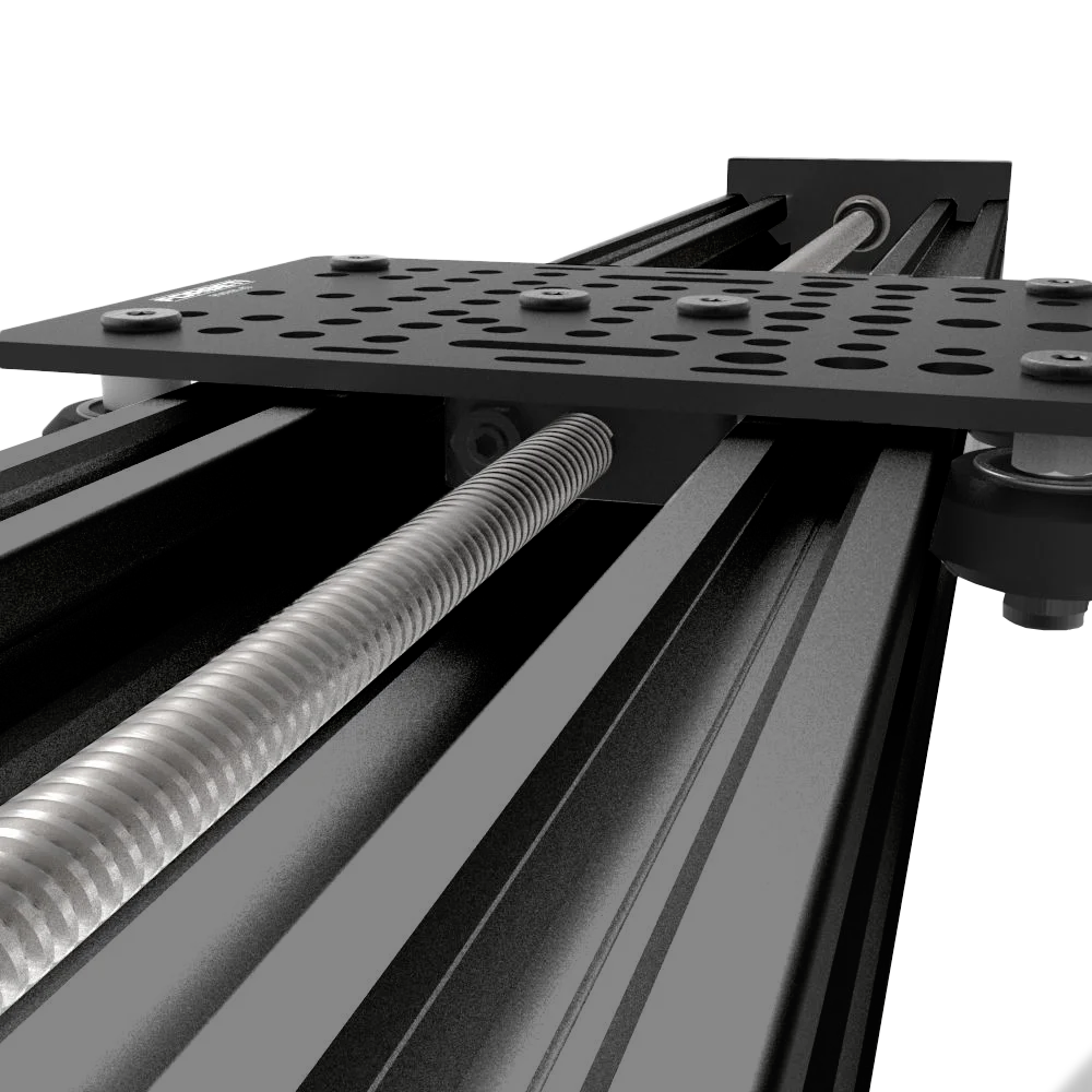 Atuador Linear de Fuso | Perfil 40x80 C-Beam Preto | Forseti - Forseti ...