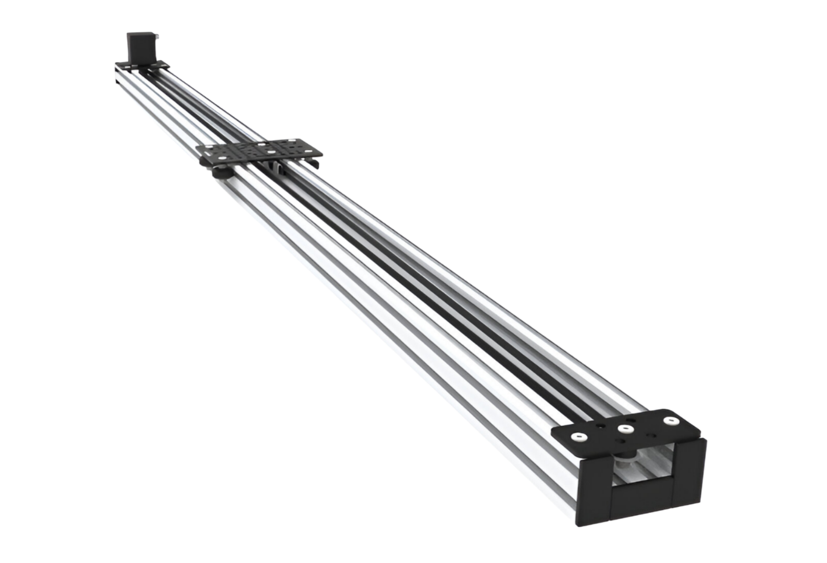 Atuador Linear de Correia 1500mm | Perfil 40x80 C-Beam | Forseti ...