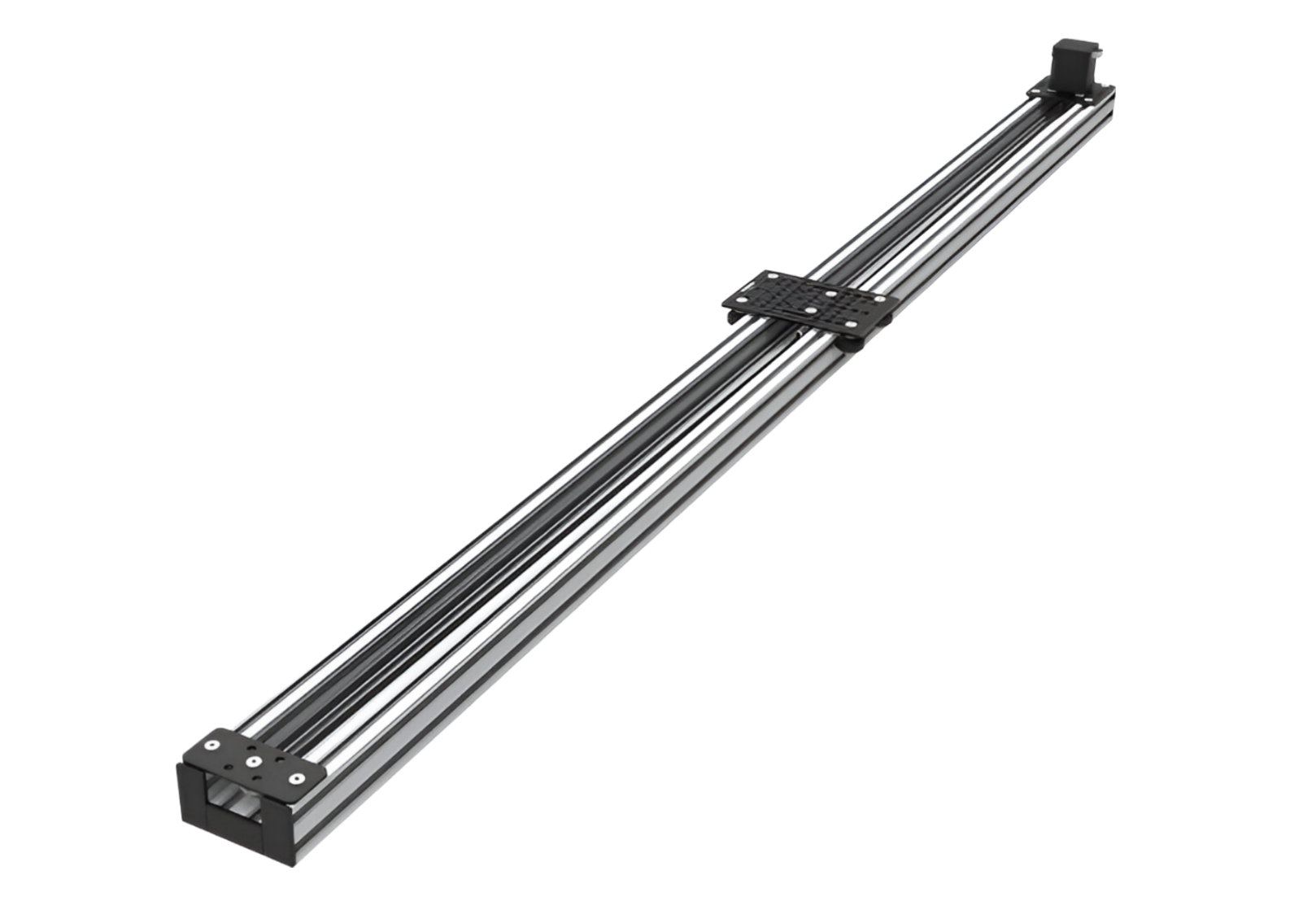 Atuador Linear de Correia 1500mm | Perfil 40x80 C-Beam | Forseti ...
