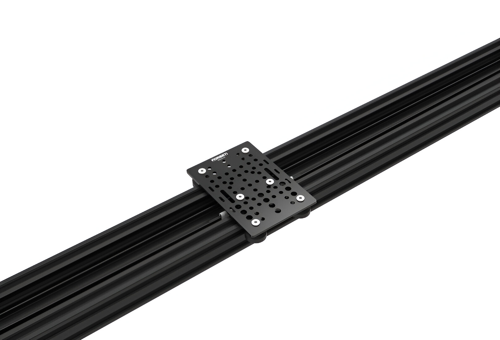 Atuador Linear de Correia c/ Perfil Estrutural Preto em Alumínio 40x80C ...