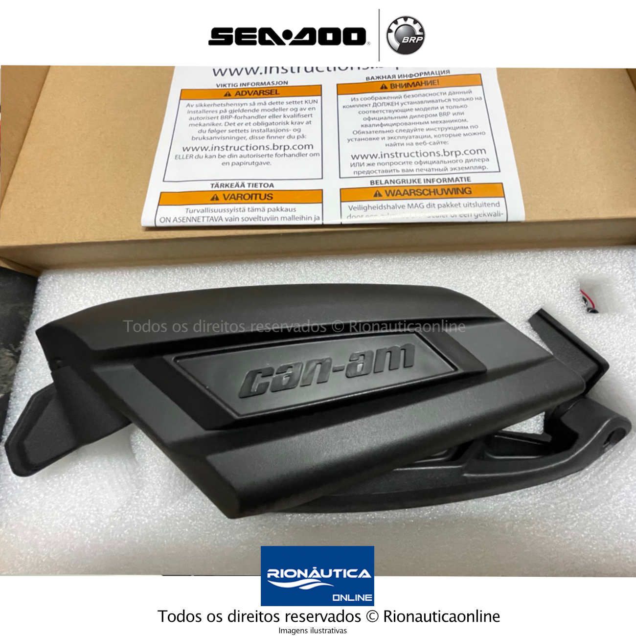 Espelho Retrovisor Can-am UTV Maverick X3 - Racing side Mirrors ...