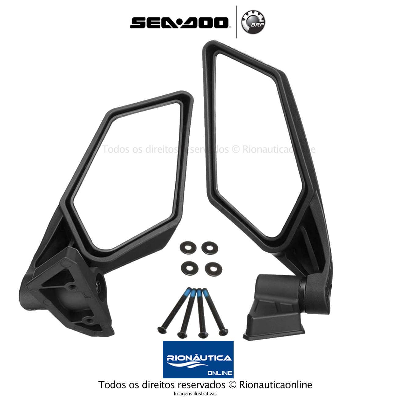 Espelho Retrovisor Can-am UTV Maverick X3 - Racing side Mirrors ...