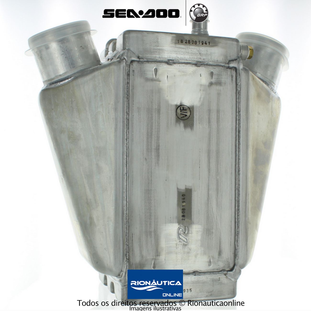 Resfriador de Ar do Motor INTERCOOLER SEA DOO RXP GTX RXT 300 ...