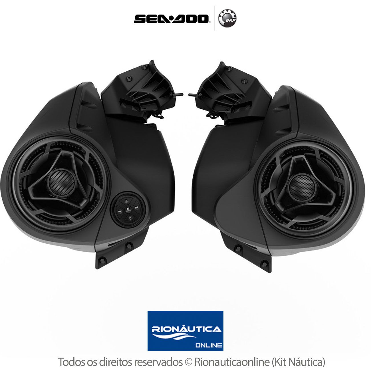 Botao Do Controle Sistema De Som Bluetooth Jet Ski Sea Doo - Rionautica ...