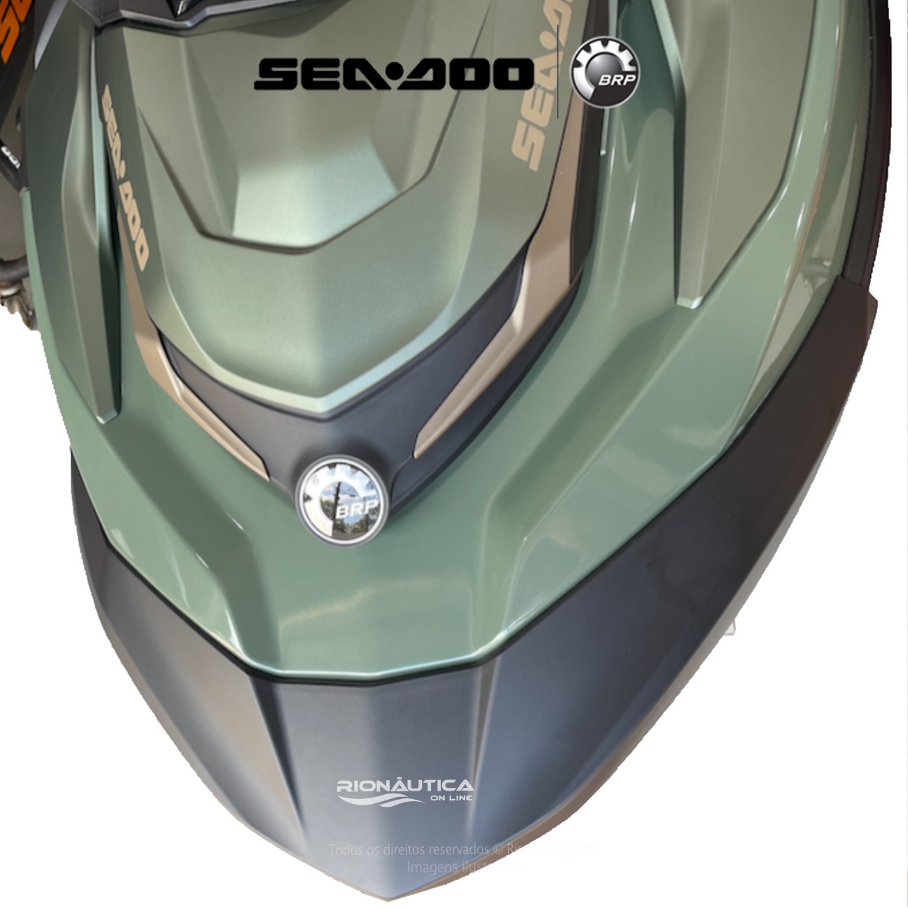 Para Choque Dianteiro Frontal Front Bumper Riginal Jet-ski Sea Doo GTX ...