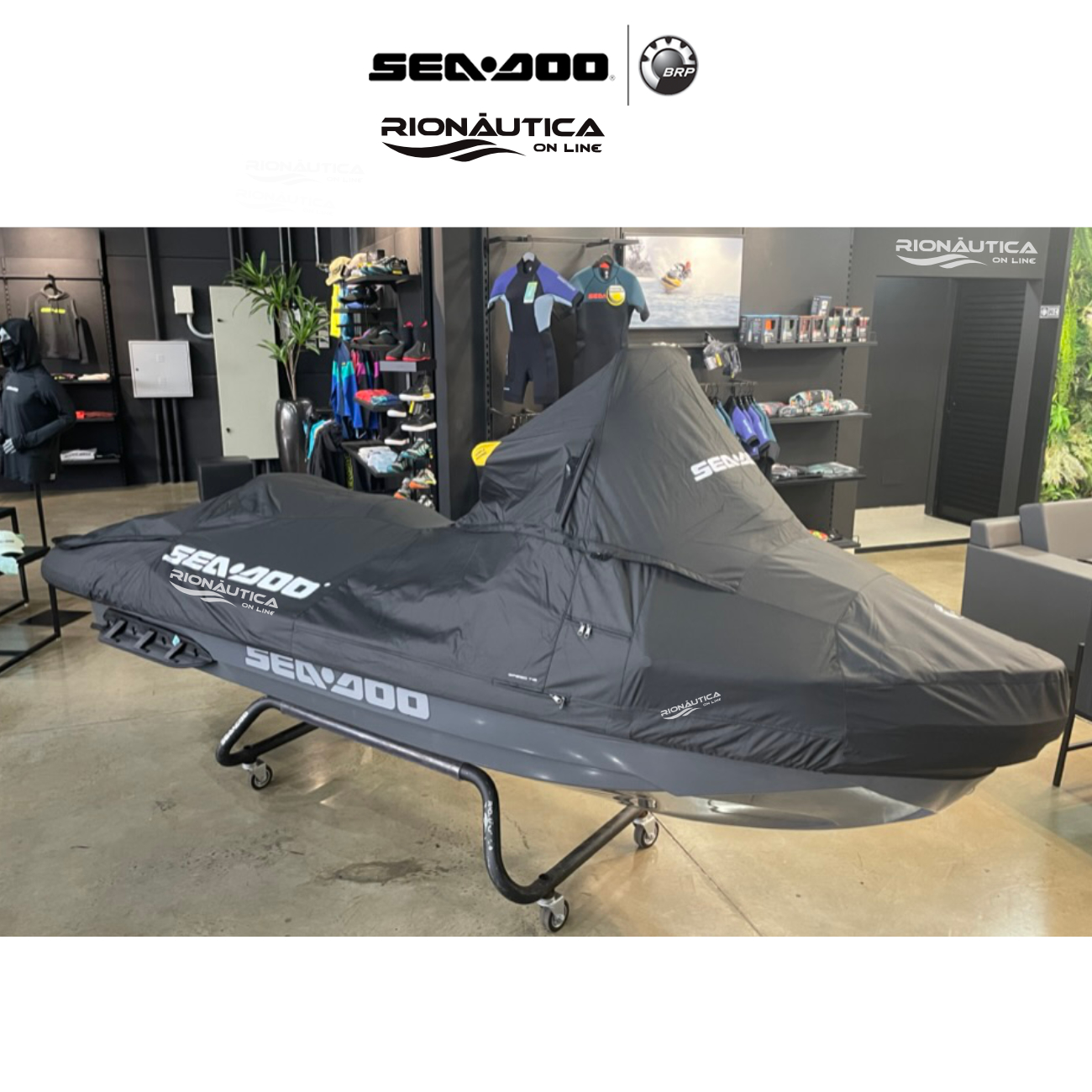 Capa de Cobertura e Transporte Jet Ski Sea Doo Explorer PRO 170 ...
