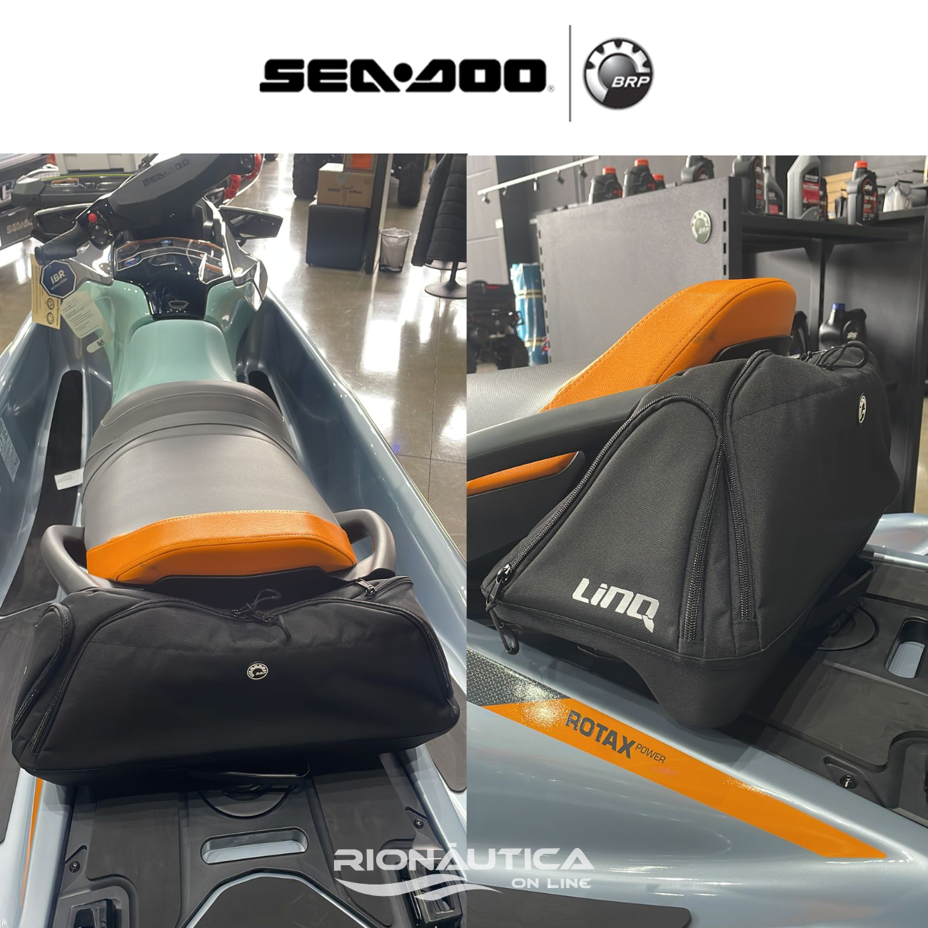 Bolsa Do Assento Linq Sea Doo 20 Litros 295101073 - Rionautica sua loja ...