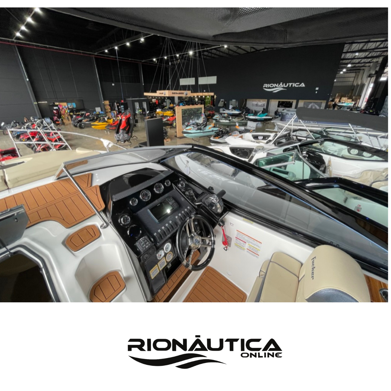 Caixa Térmica cooler 43L litros sistema LinQ Produto Original Sea Doo ...