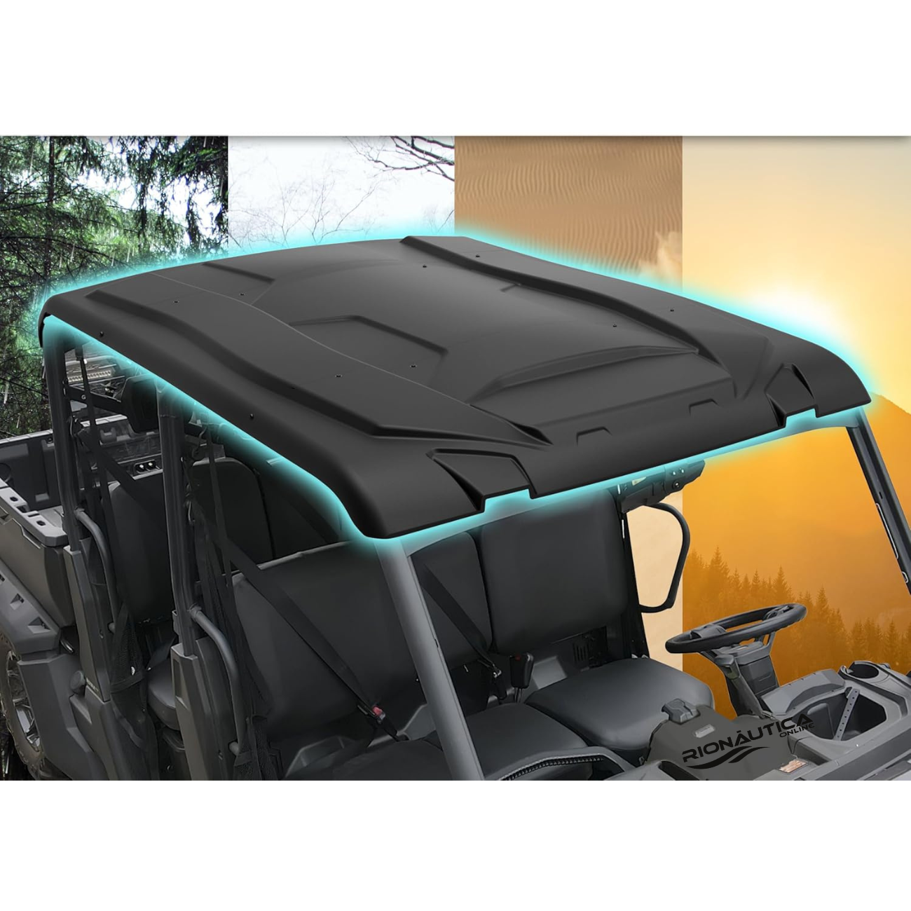 Teto Sportivo Traxter Defender Max Original Can-am 715003038 ...