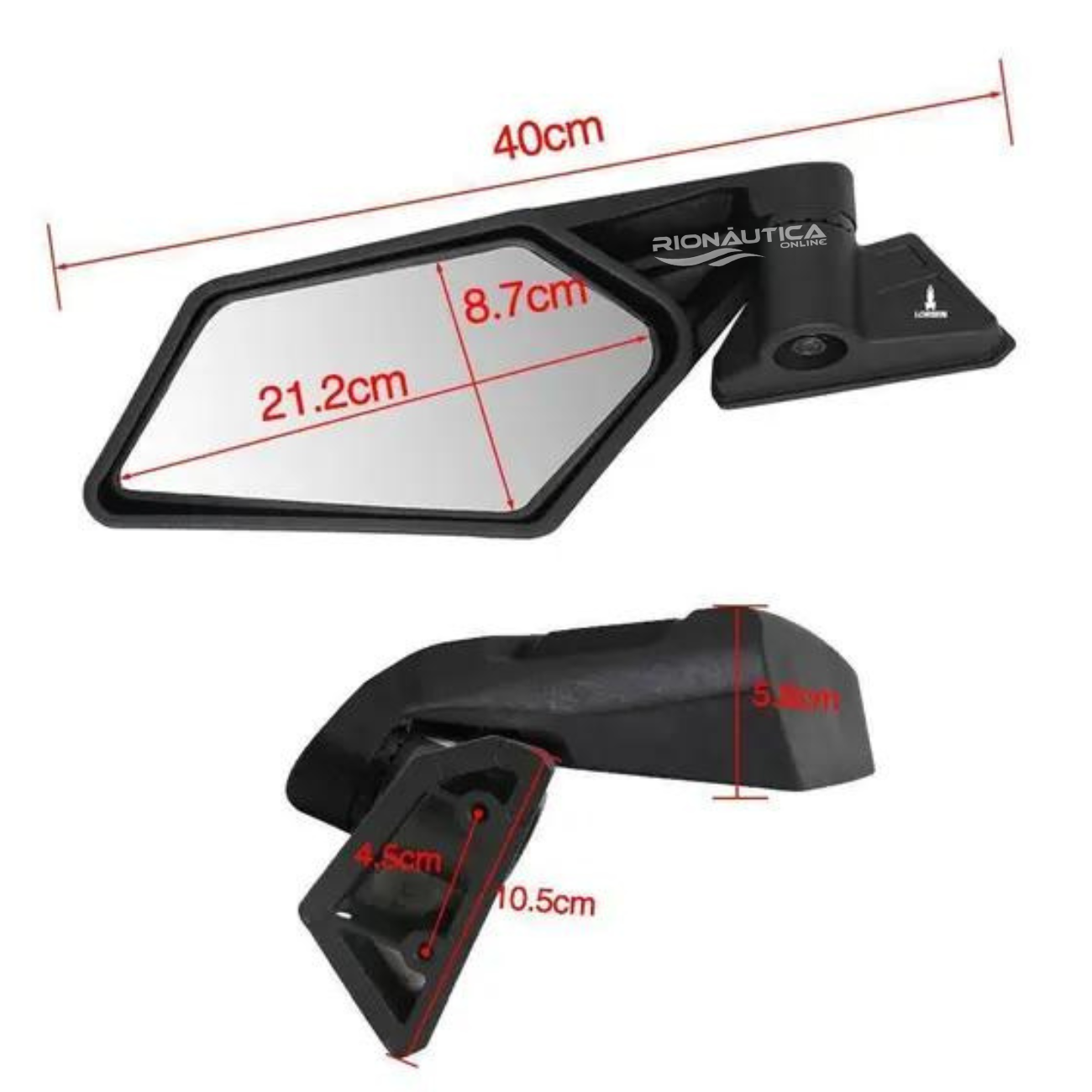 Par de Espelho Retrovisor Can Am Maverick X3 Original 715004236 ...
