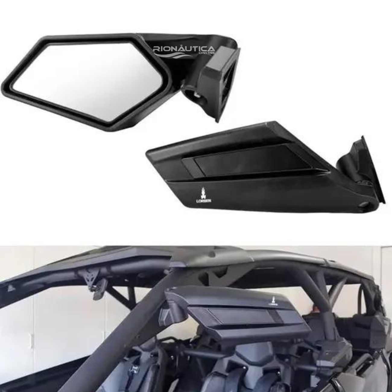 Par de Espelho Retrovisor Can Am Maverick X3 Original 715004236 ...