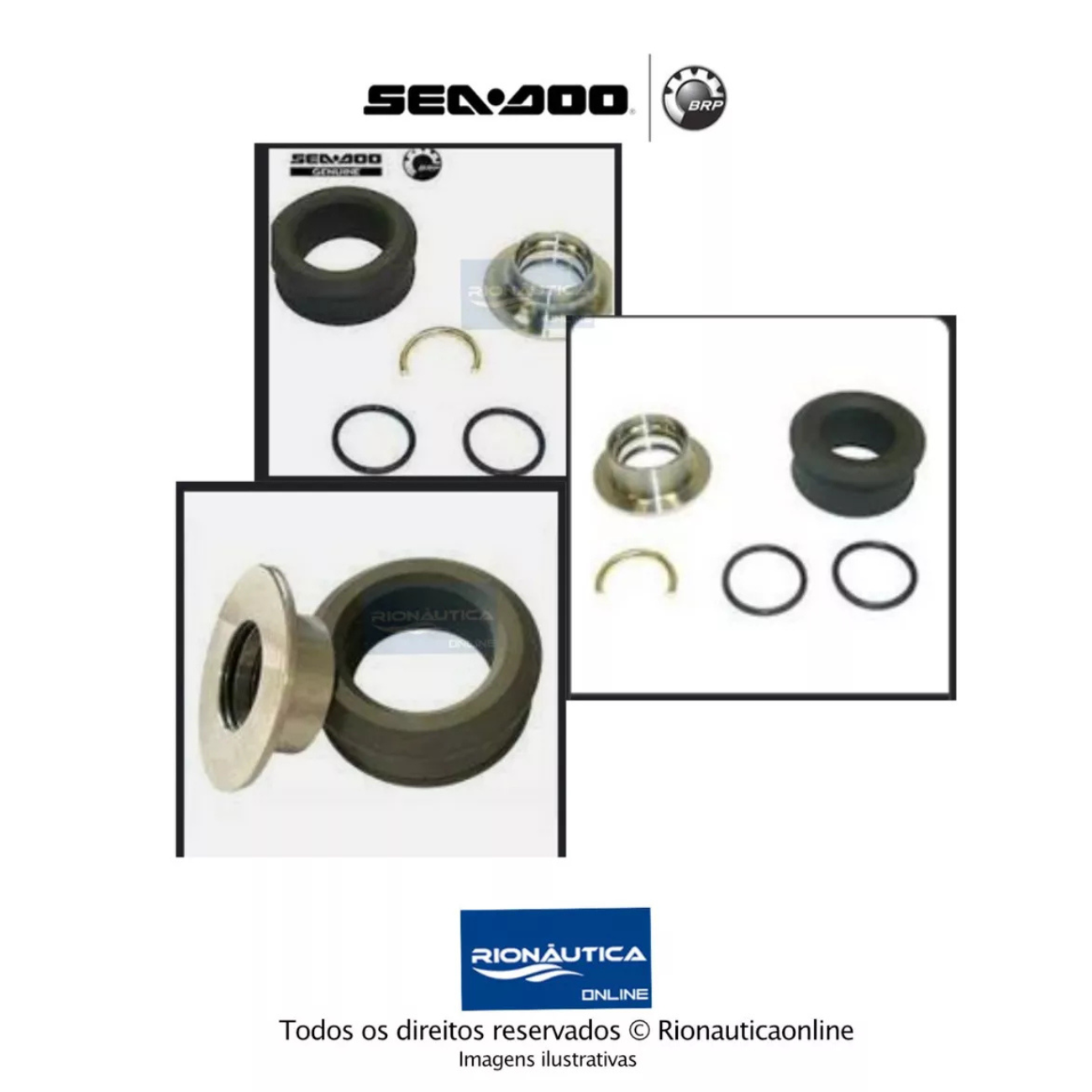 Kit Anel De Carbono Carbon Ring Original Sea Doo - Rionautica sua loja ...