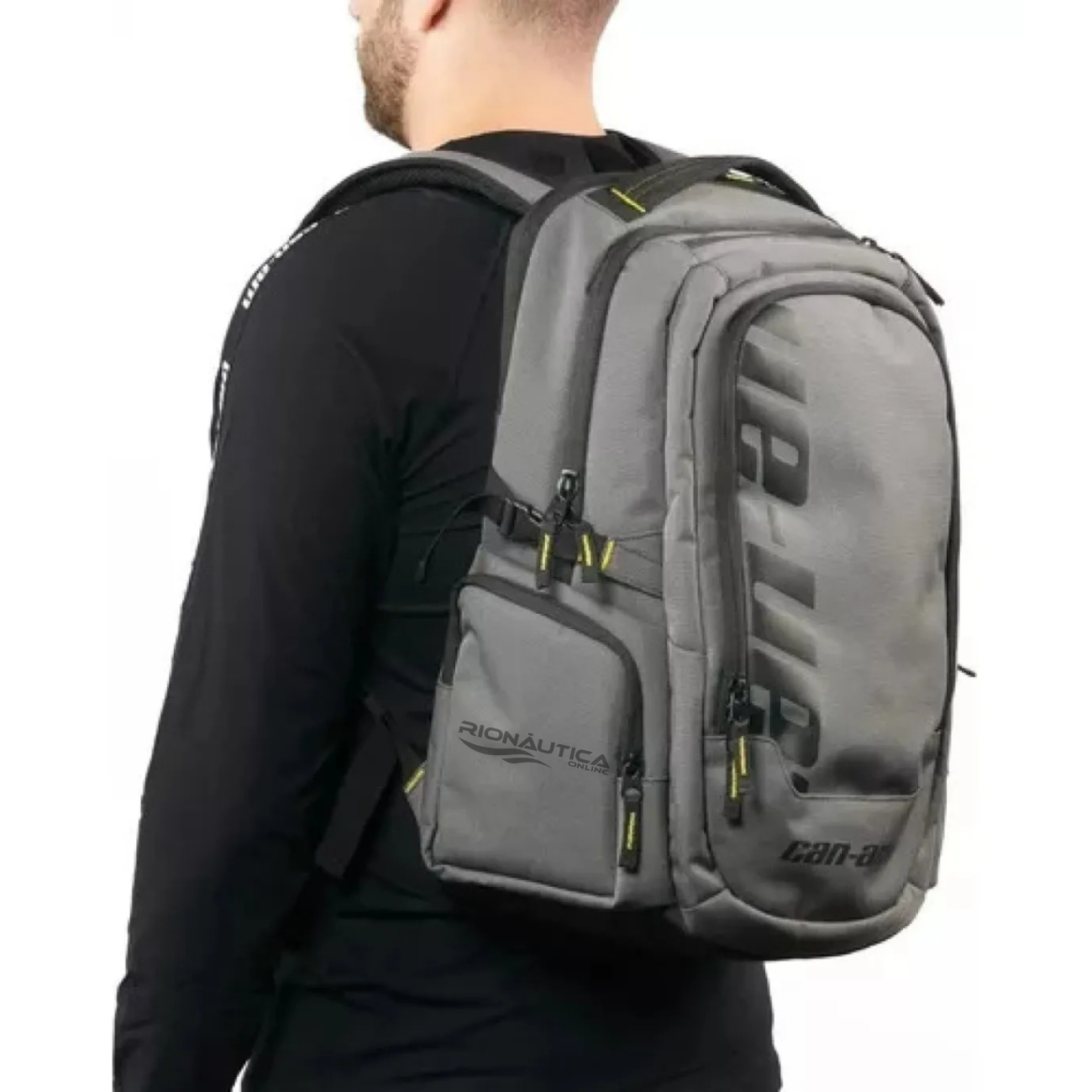 Mochila Original Can-am By Ogio Cinza Laptop Backpack 4693180007 ...
