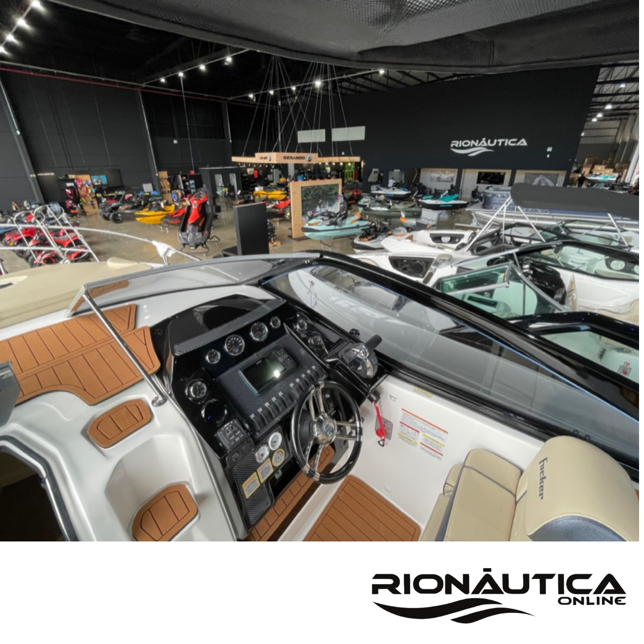 suporte do Porta Copo e Vara LinQ Sea Doo Gti Gtr Wake Fishpro Lado ...