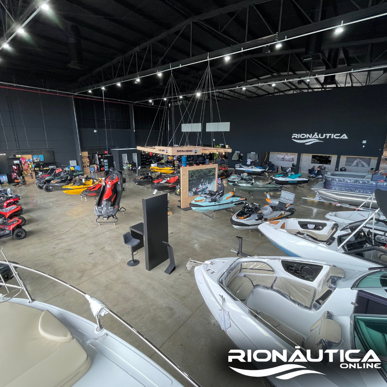 Suporte do Porta Copo e Vara LinQ Sea Doo Gti Gtr Wake Fishpro Lado ...