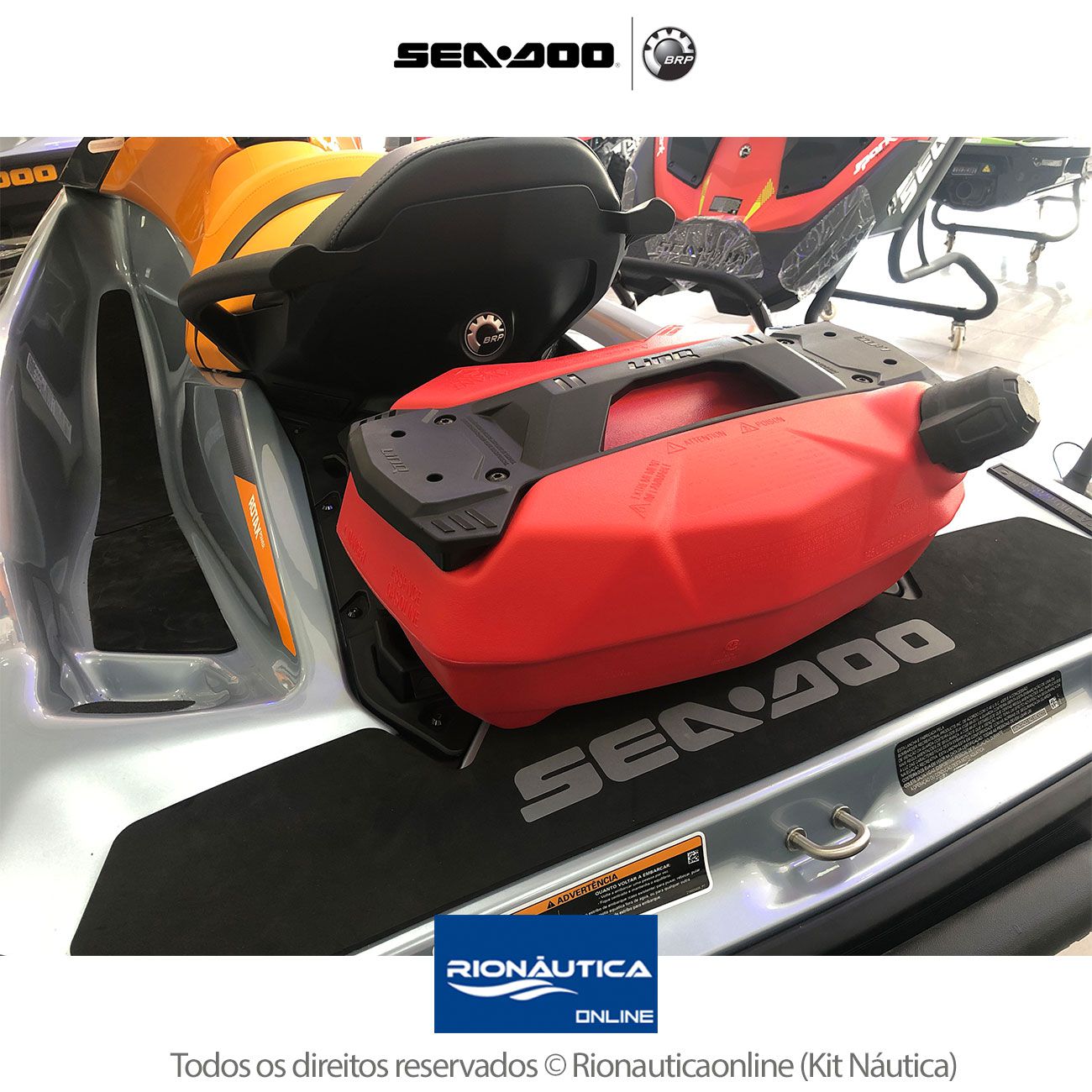 Reservatório Tanque de Combustível Sistema LinQ Sea Doo 15 Litros ...