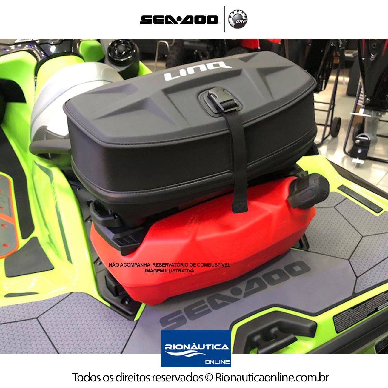 Reservatório Tanque de Combustível Sistema LinQ Sea Doo 15 Litros ...