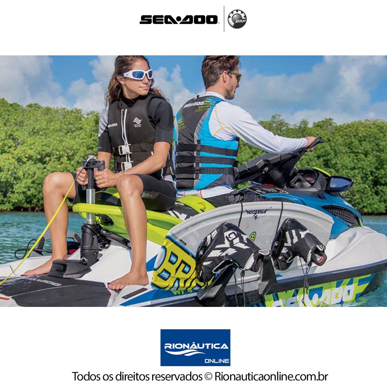 Rack Suporte para Wakeboard Removivel Jet Ski Sea doo 295100838 ...