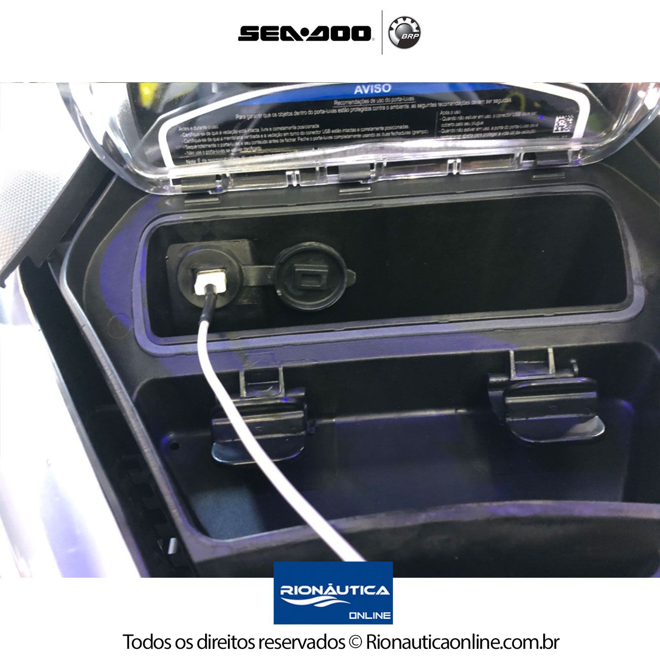 Entrada Conector Tomada USB 295100710 - Rionautica sua loja online de ...