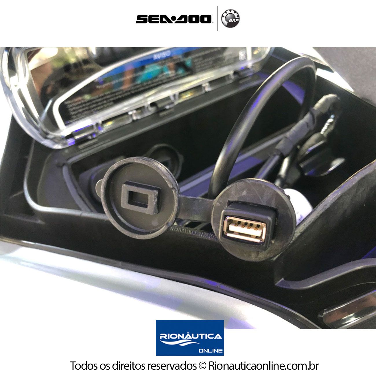 Entrada Conector Tomada USB 295100710 - Rionautica sua loja online de ...