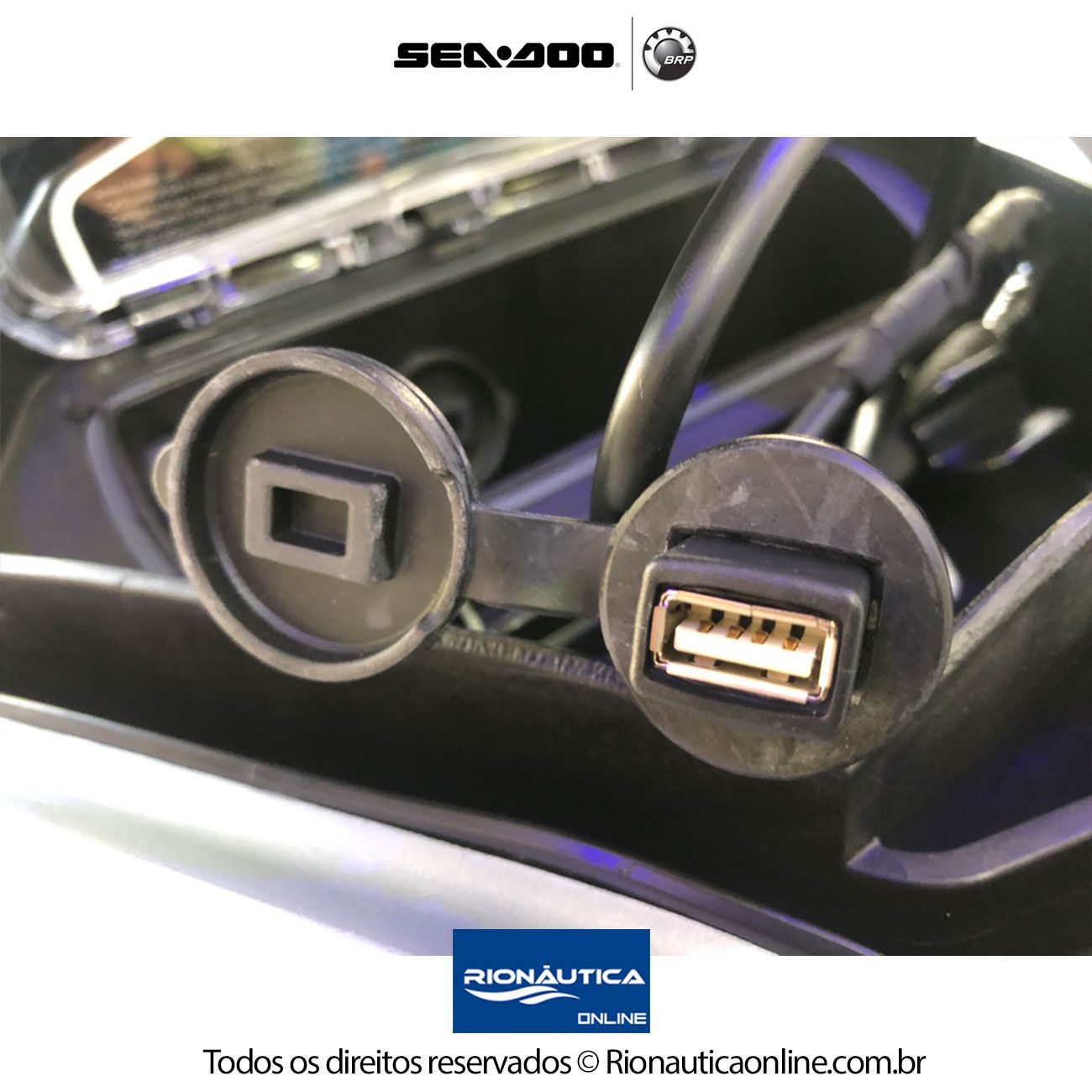 Entrada Conector Tomada USB 295100710 - Rionautica sua loja online de ...