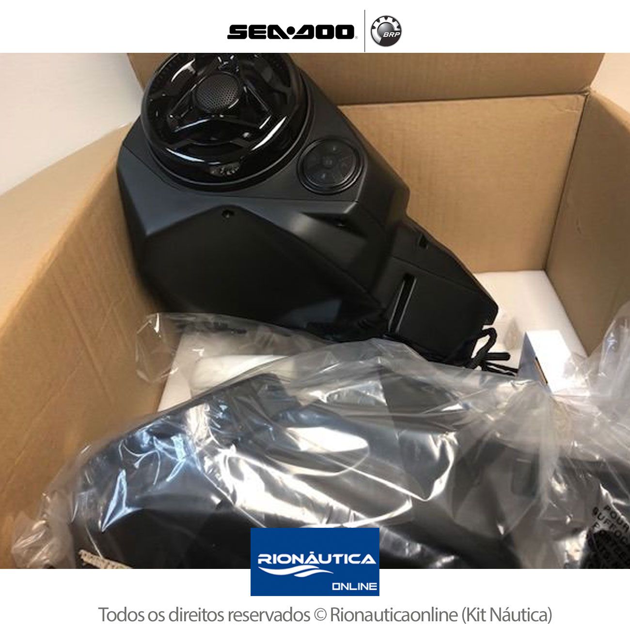 Sistema de Som Bluethooth Sea Doo System Sound 295100711 RXT GTX FISH ...