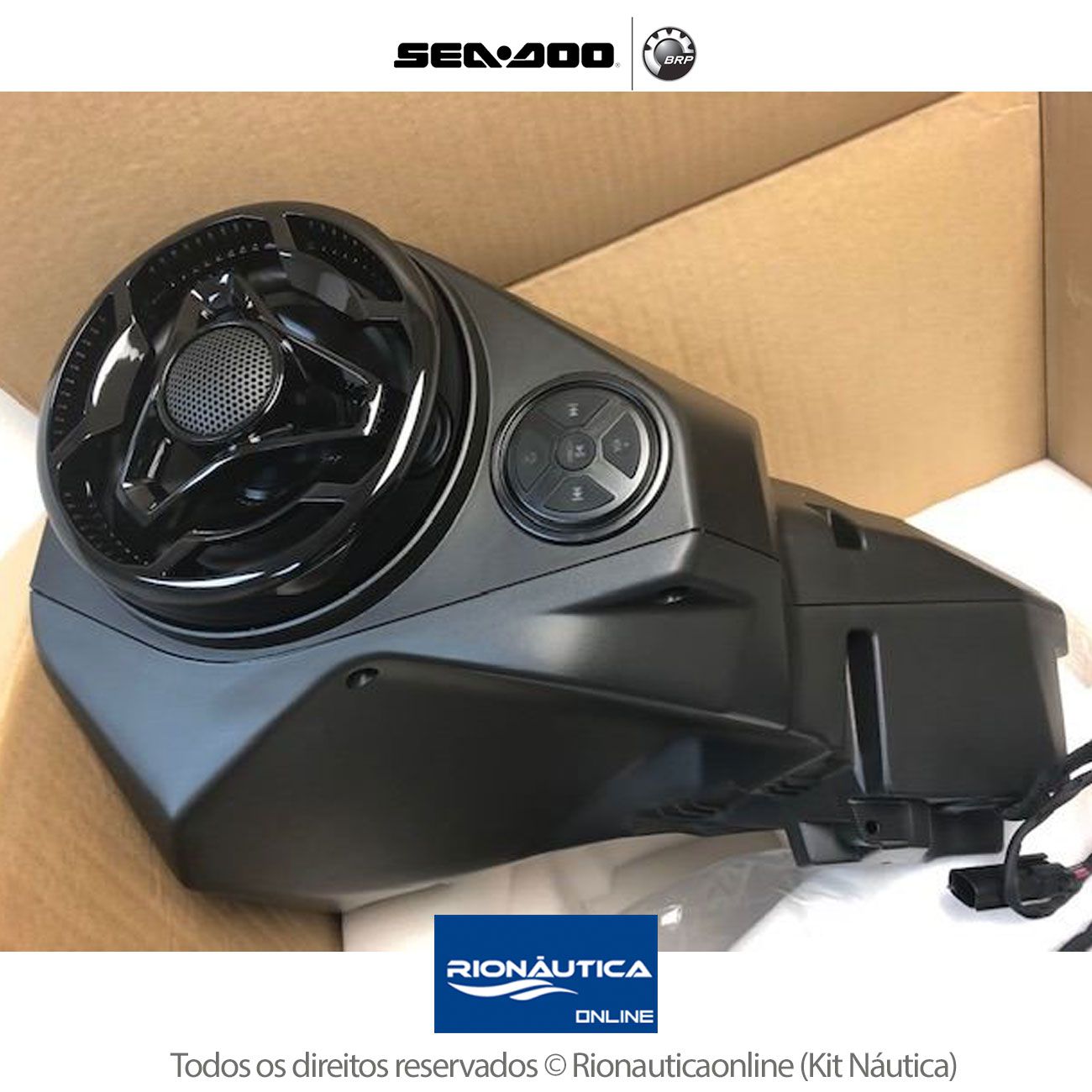 Sistema de Som Bluethooth Sea Doo System Sound 295100711 RXT GTX FISH ...