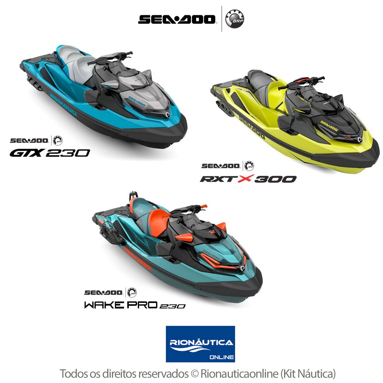 Sistema de Som Bluethooth Sea Doo System Sound 295100711 RXT GTX FISH ...