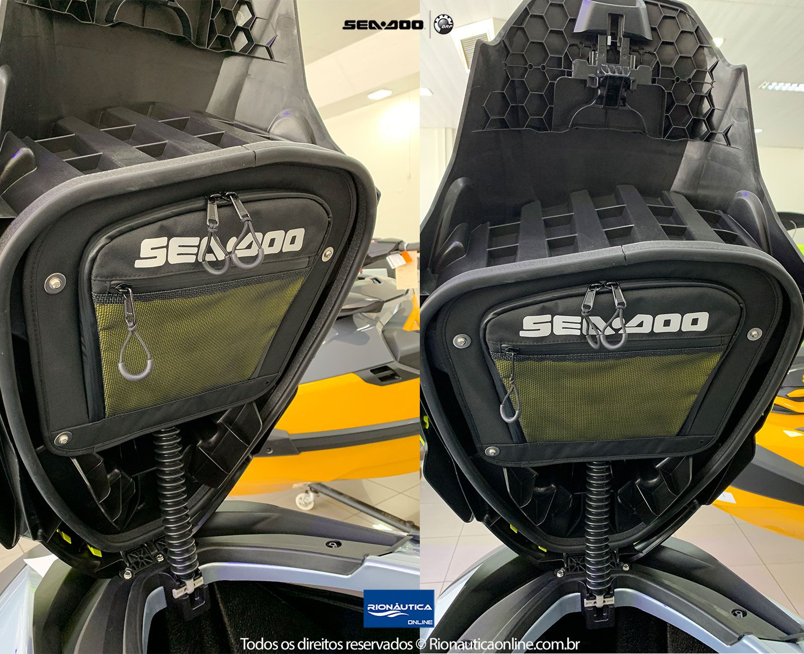 Organizador do Bagageiro Sea Doo para o Capô Dianteiro 295100862 ...