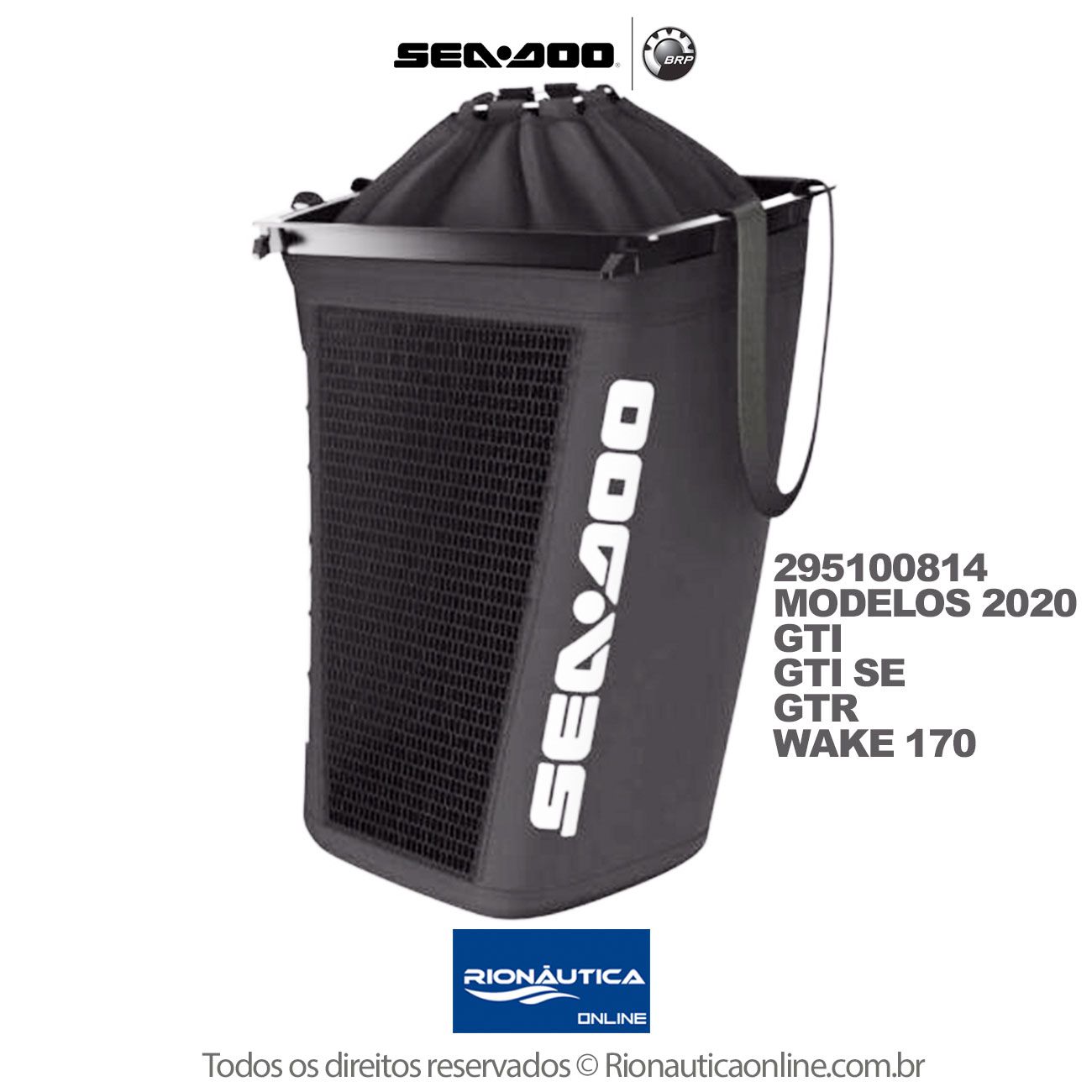 Organizador Bagageiro compartimento de Armazenamento Sea Doo 295100814 ...