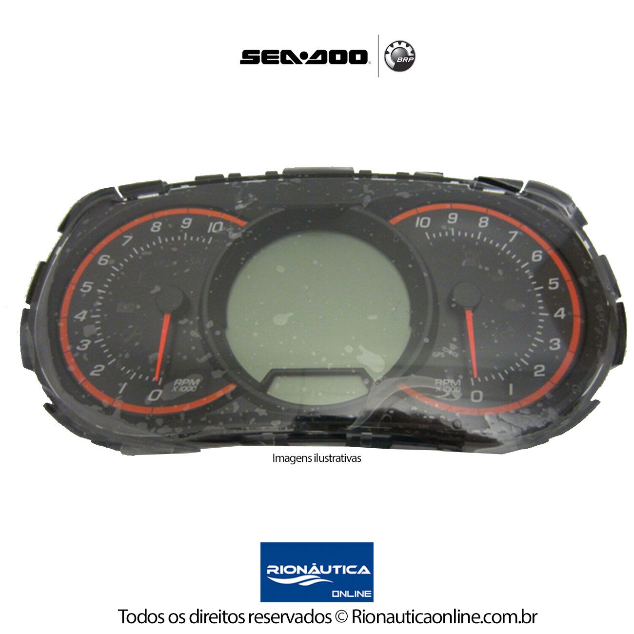 Painel Digital de intrumentos Original Sea Doo GTI GTR GTX GTS ...