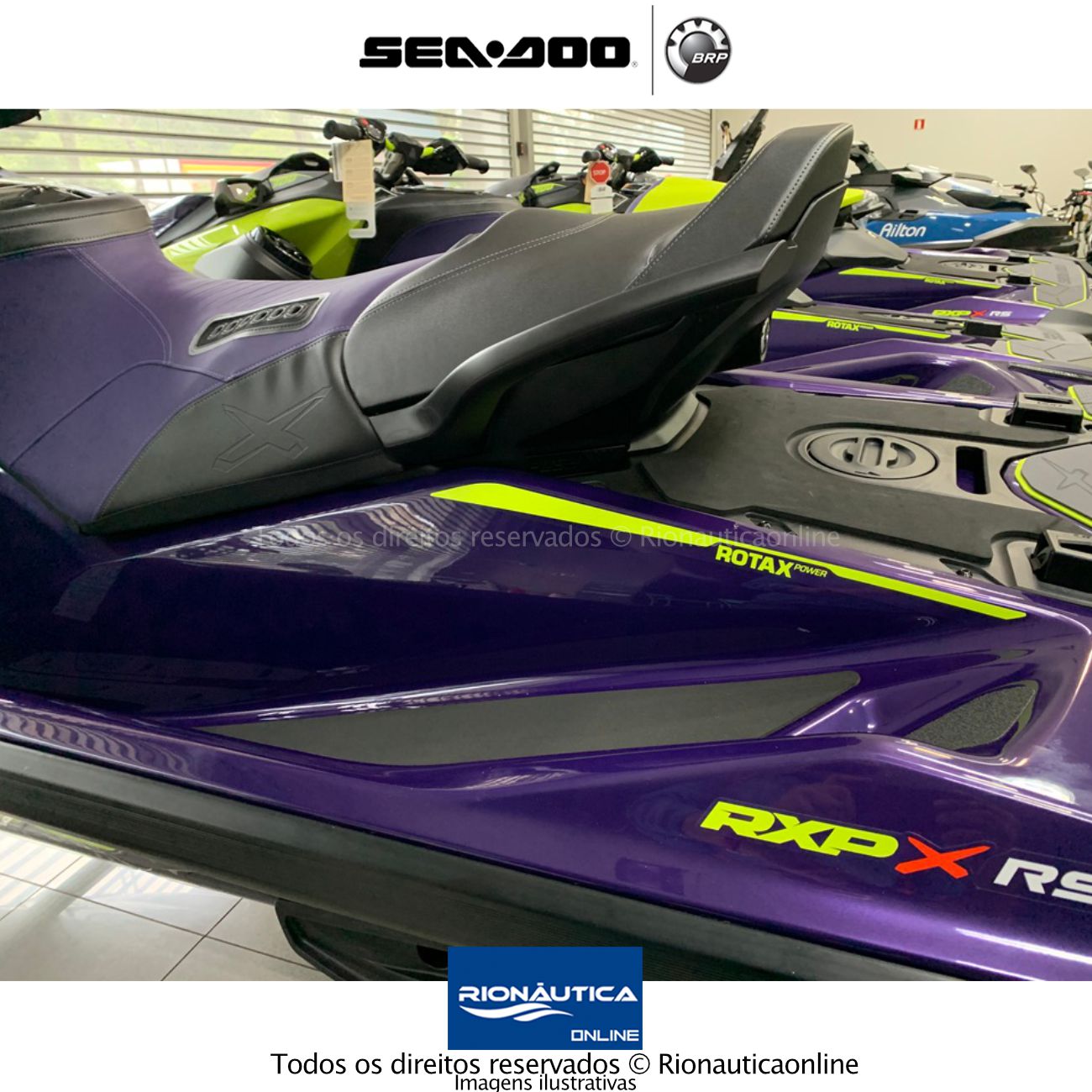 Banco do Passageiro Removivel do RXP-X Jet Ski Sea-Doo 295100923 ...