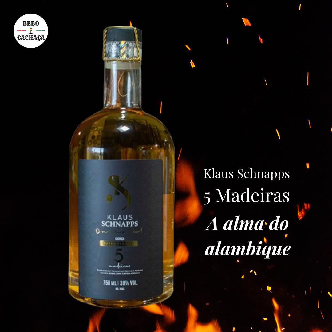 Cachaça Klaus Schnapps 5 Madeiras 700 ml - BeboCachaça - Compre ...