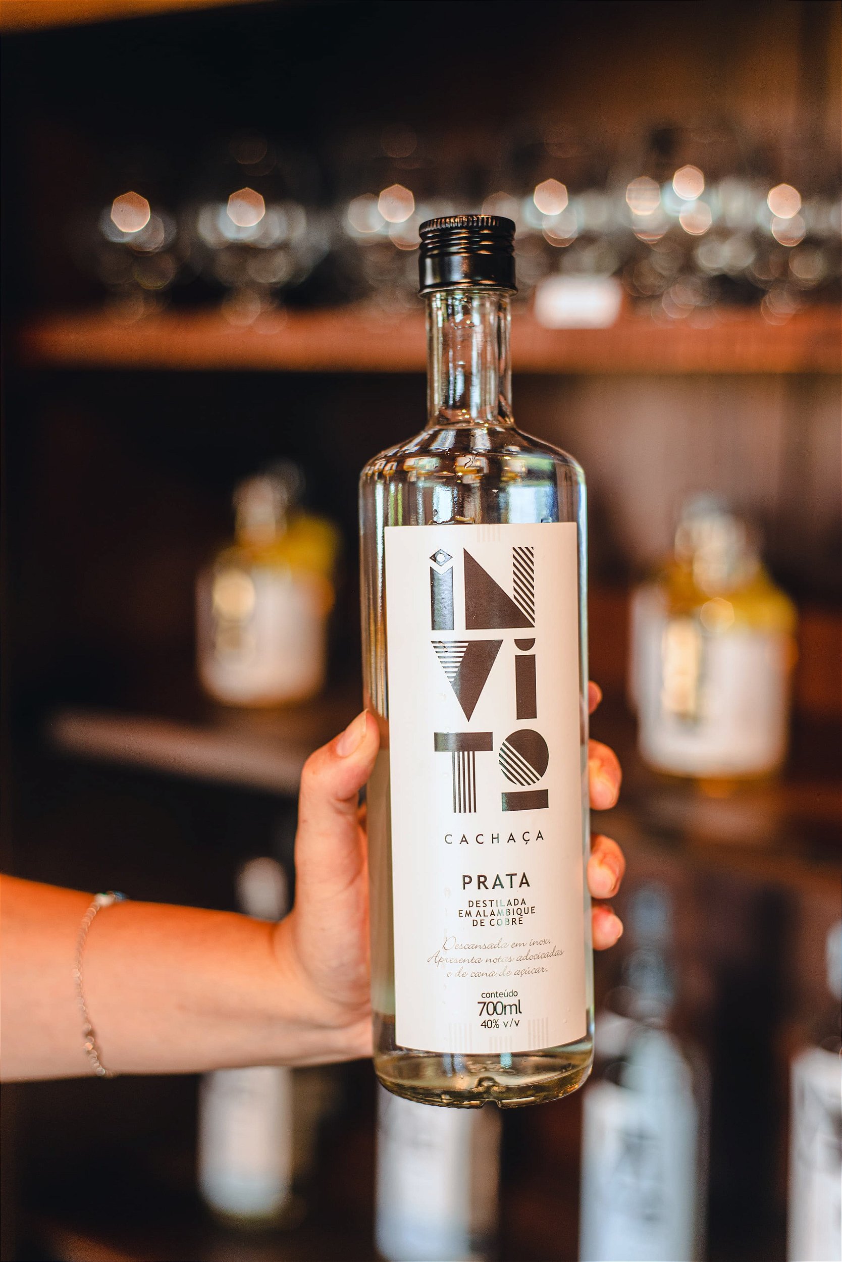 Cachaça Invito Prata 700 ml - BeboCachaça - Compre Cachaças Online