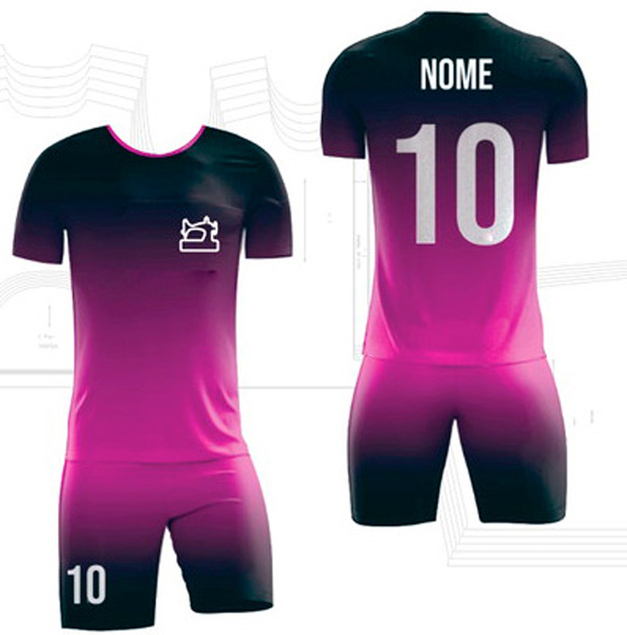 Confecção de Uniforme Esportivo personalizado para futebol - Estamparia ...